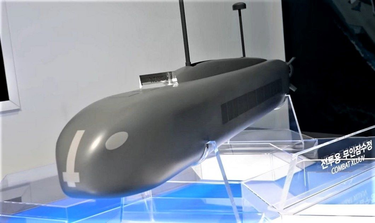 South Korean shipbuilder unveils revolutionary combat submarine drone ...